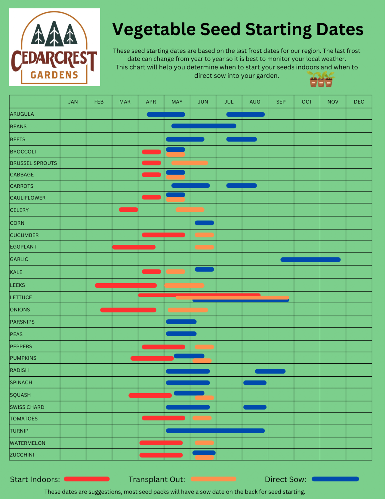 Seed Starting 101 - Cedarcrest Gardens